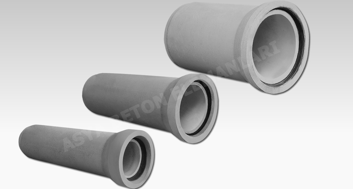 Entegre Contalı Beton Boru - Asya Beton Elemanları